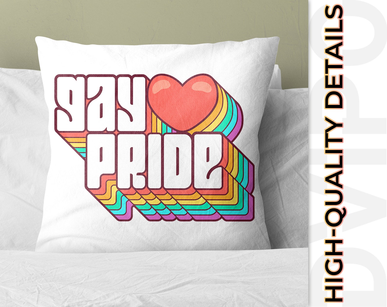 Gay Pride SVG/PNG Files LGBTQ Pride Month World Pride Day | Etsy
