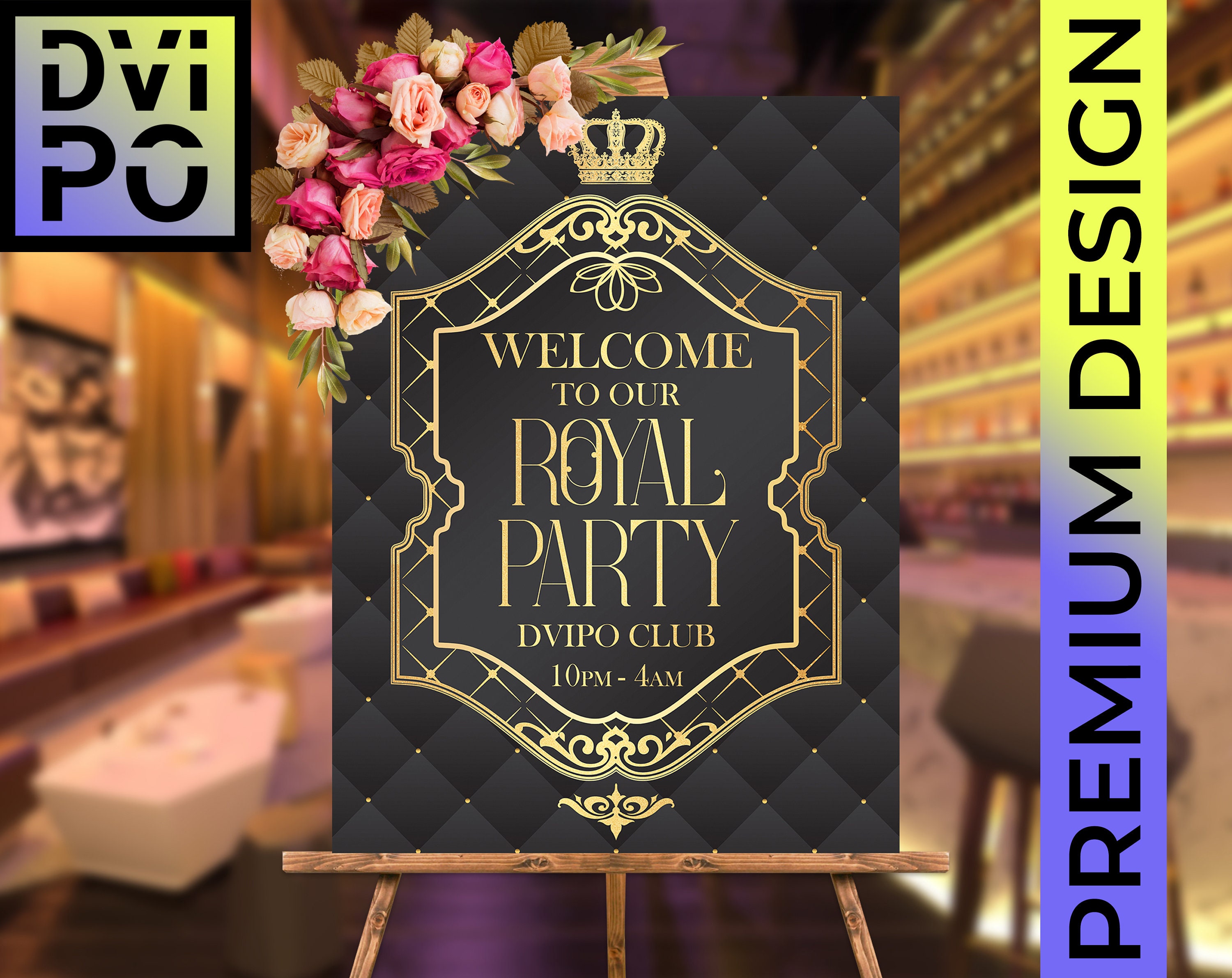 Nightclub Poster Design
