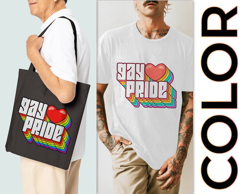 Gay Pride SVG/PNG Files LGBTQ Pride Month World Pride Day - Etsy