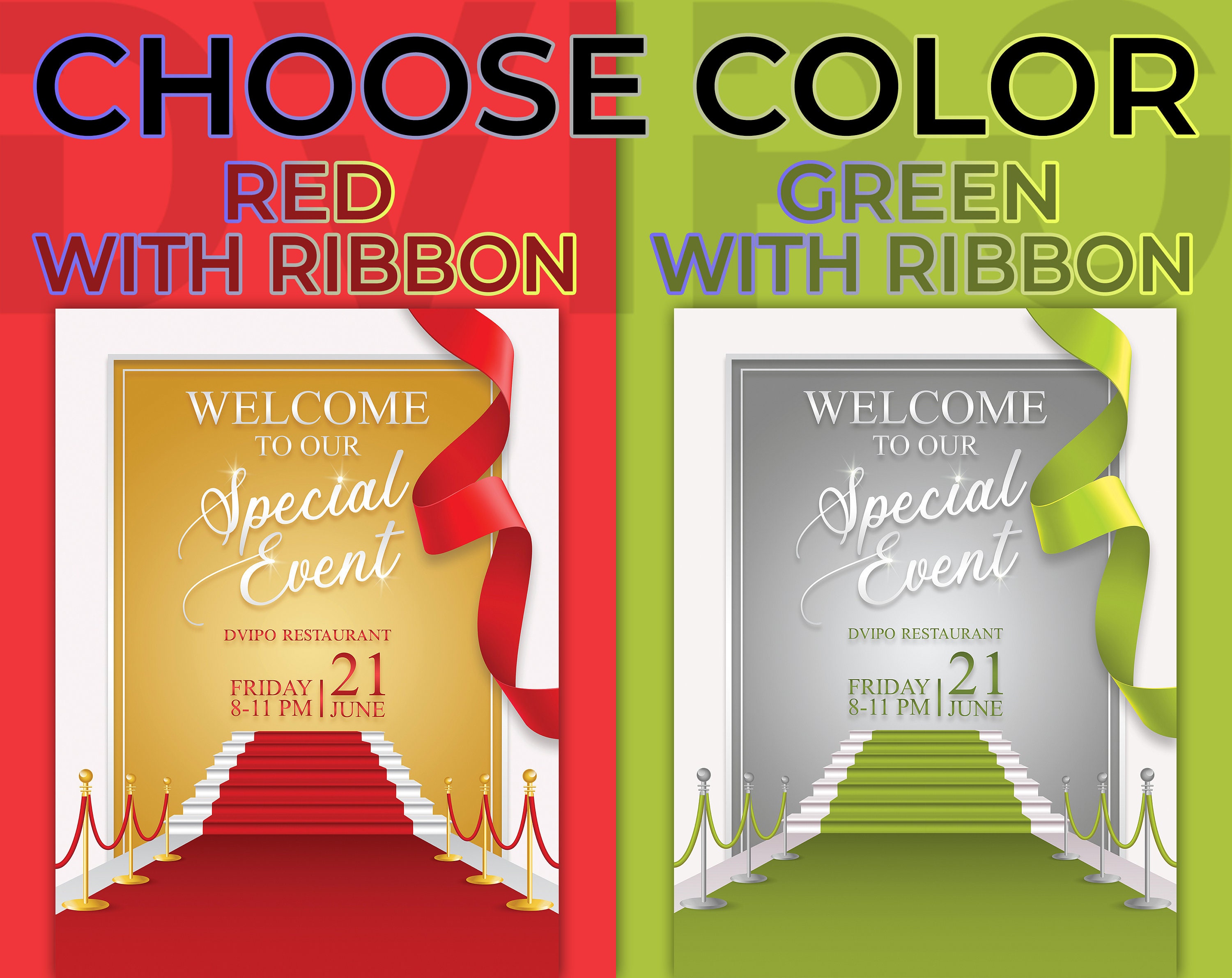 Grand Opening Welcome Sign, Corporate Event Poster, Business Event Sign ...