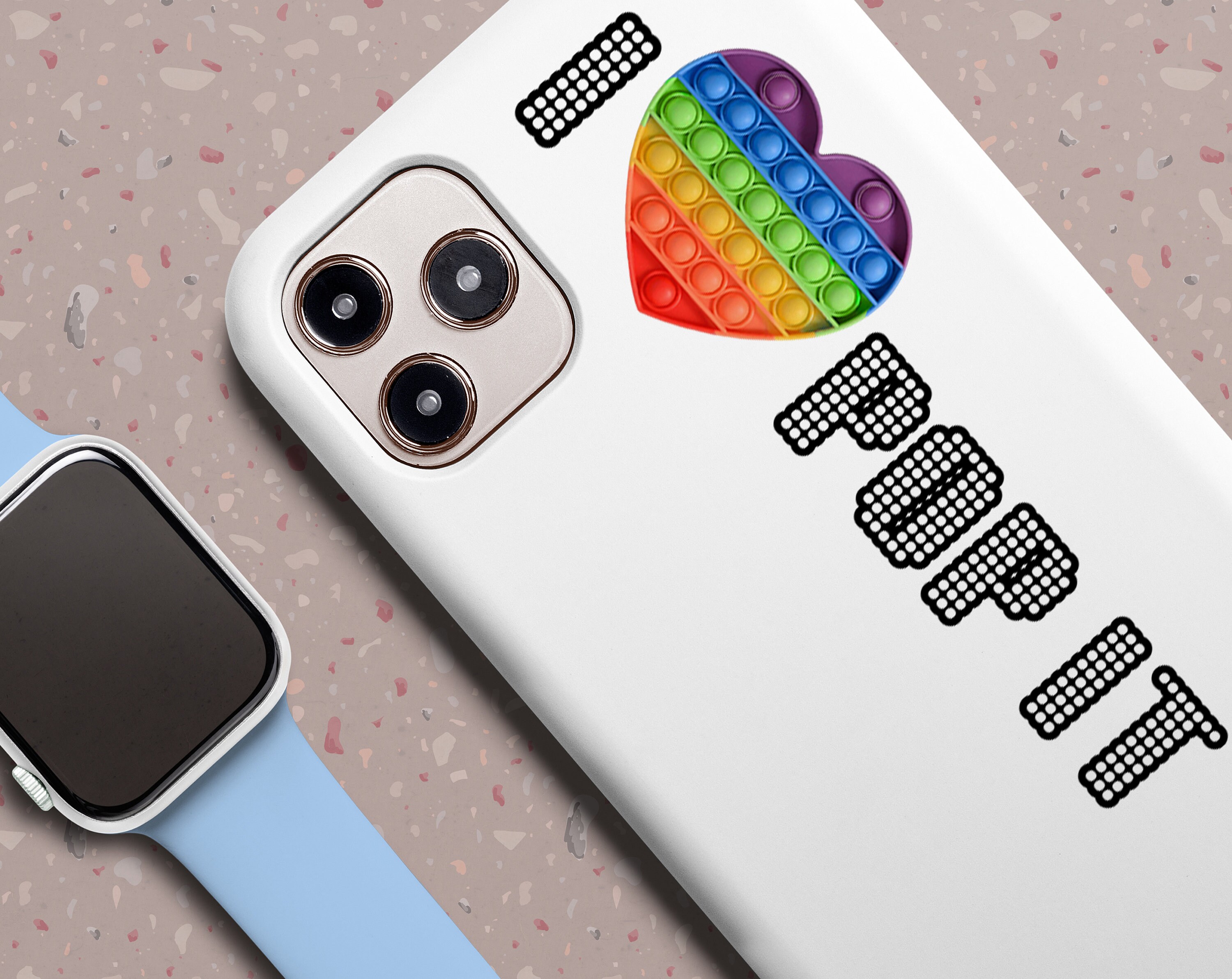 Pop Bubble Fidget Toy SVG/PNG Files I Love Fidget Funny - Etsy Australia