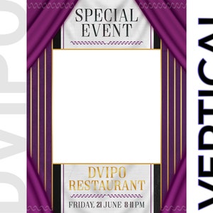 Corporate Company Custom Event Photo Booth Frame, Prom Night ...