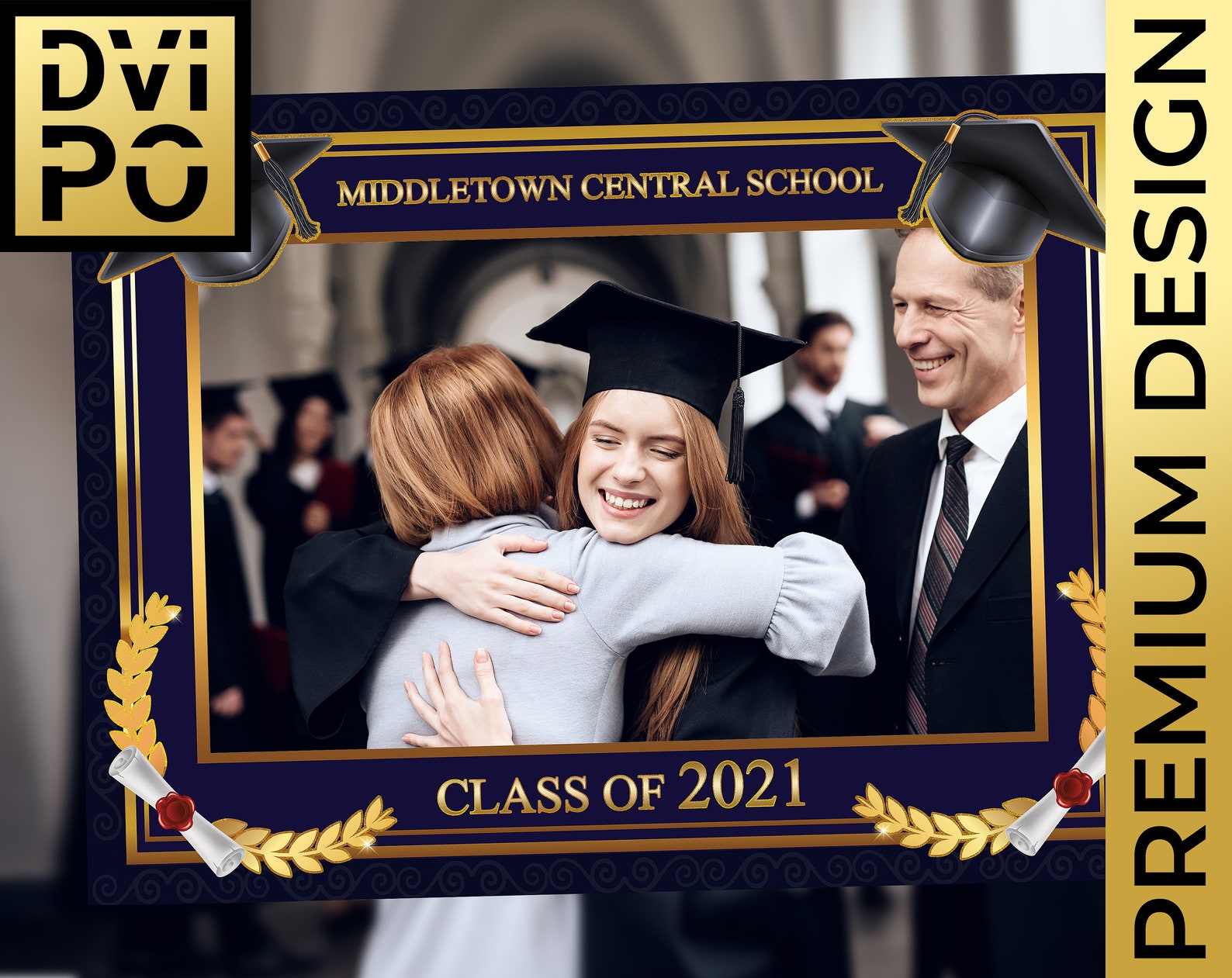 Graduation Photo Booth Frame, Congrats Grads Prop, Tassel Worth the ...
