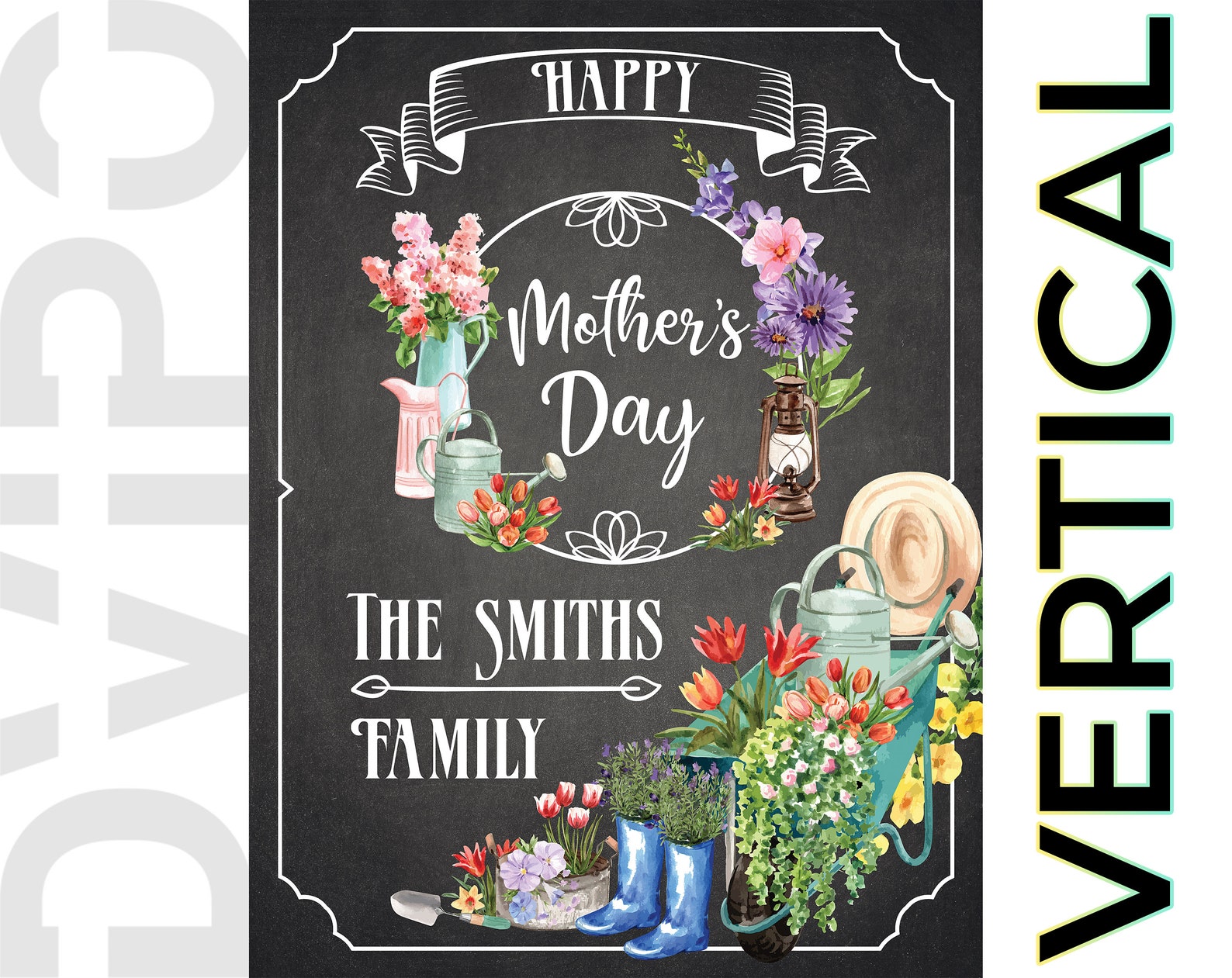 Mother’s Day Welcome Sign, Rustic Mother’s Day Poster, Family ...
