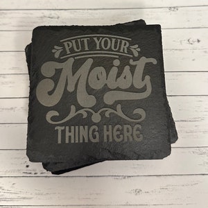 Funny Slate Coasters - Etsy