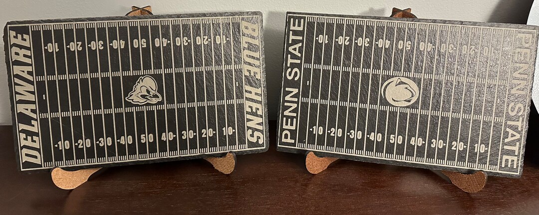 Slate Football Field Serving Trivet/board NFL, NCAA - Etsy