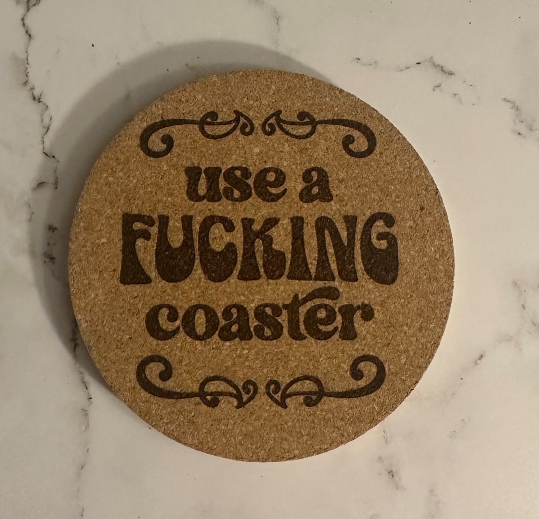 Funny Cork Coasters Custom - Etsy