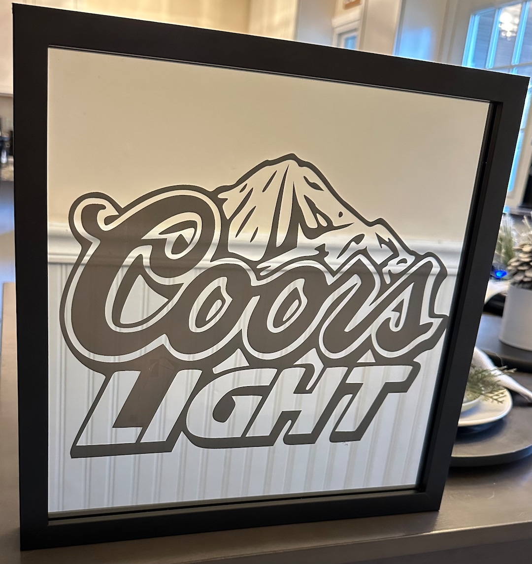 Engraved Mirrors Beer Logos Personalized Logos or Sayings - Etsy