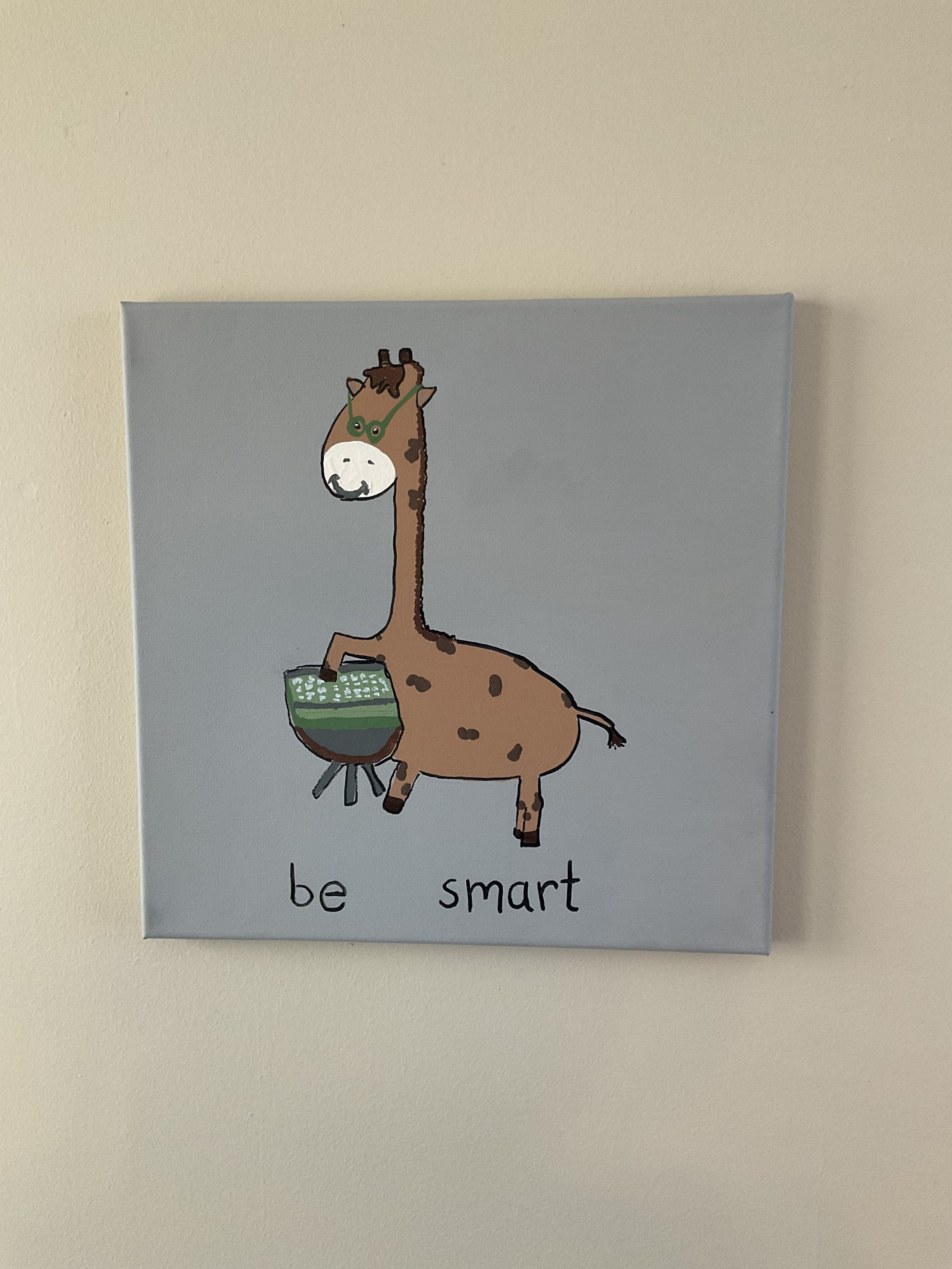 Be Smart Giraffe - Etsy
