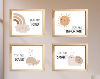 8 Boho Therapist Office Decor Counselor Posters Therapy Wall Art School ...