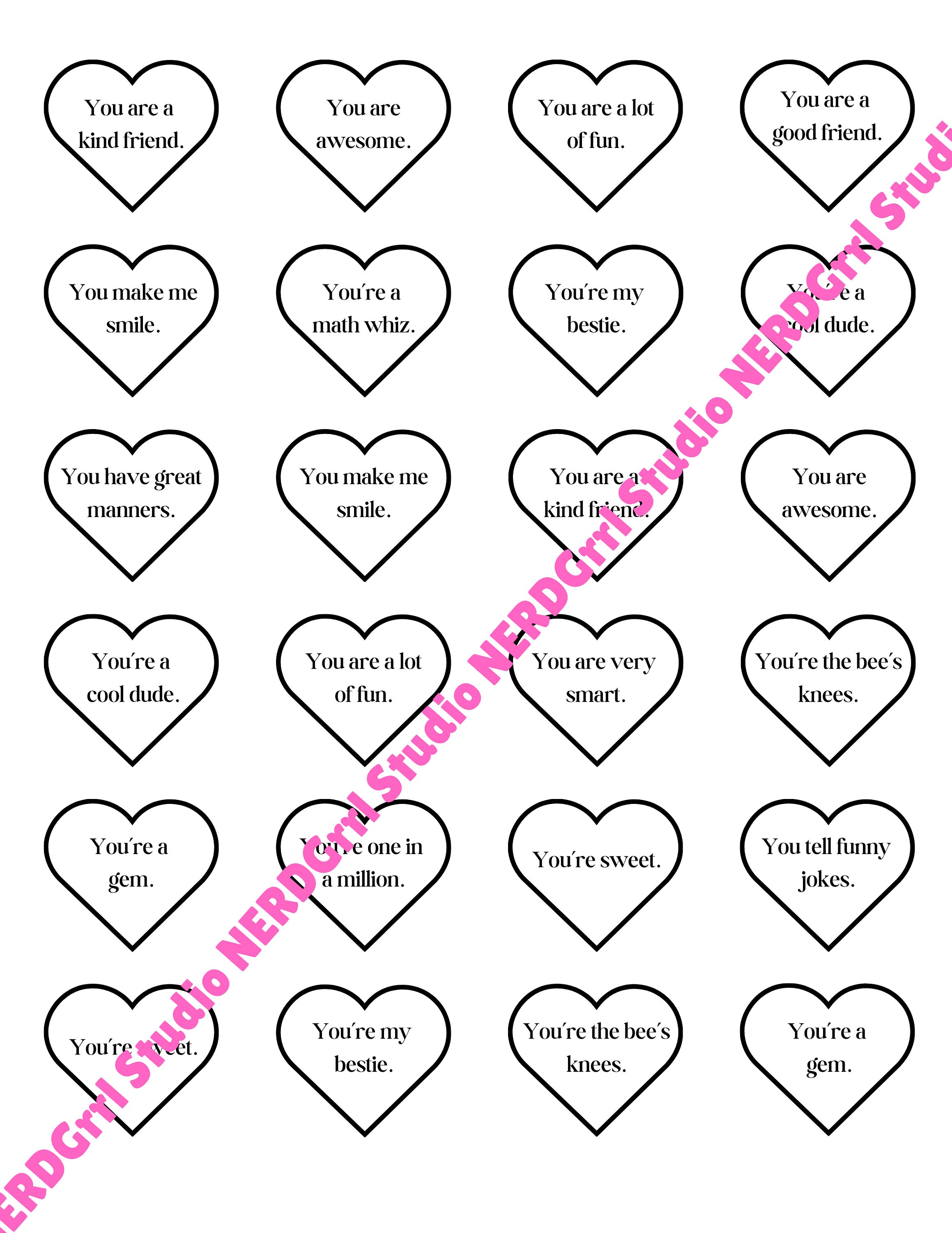 Valentine's Day Activity, Valentine's Kindness Craft, Elementary ...