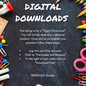 The Periodic Table of Elements Print, Classroom Poster, Digital ...