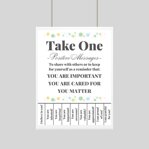 Tear off Poster - Etsy