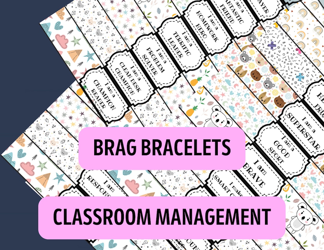 Brag Bracelets, Classroom Management, Elementary Education, Educational ...
