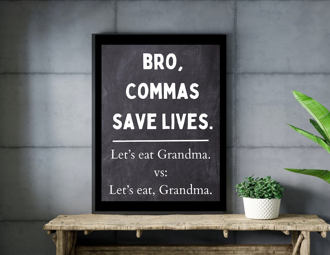 ELA Classroom Poster, Funny English Print, Middleschool Junior High ...