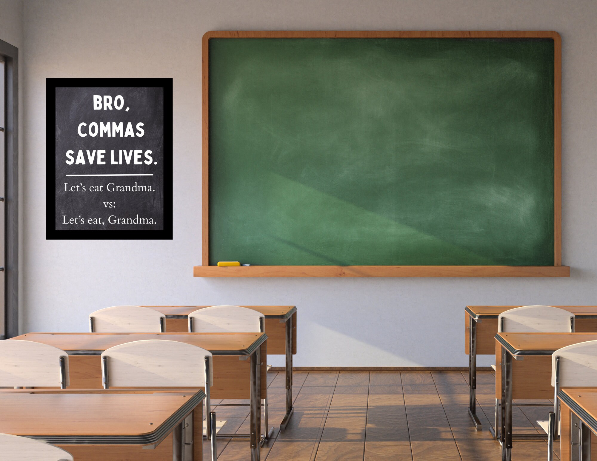 ELA Classroom Poster, Funny English Print, Middleschool Junior High ...