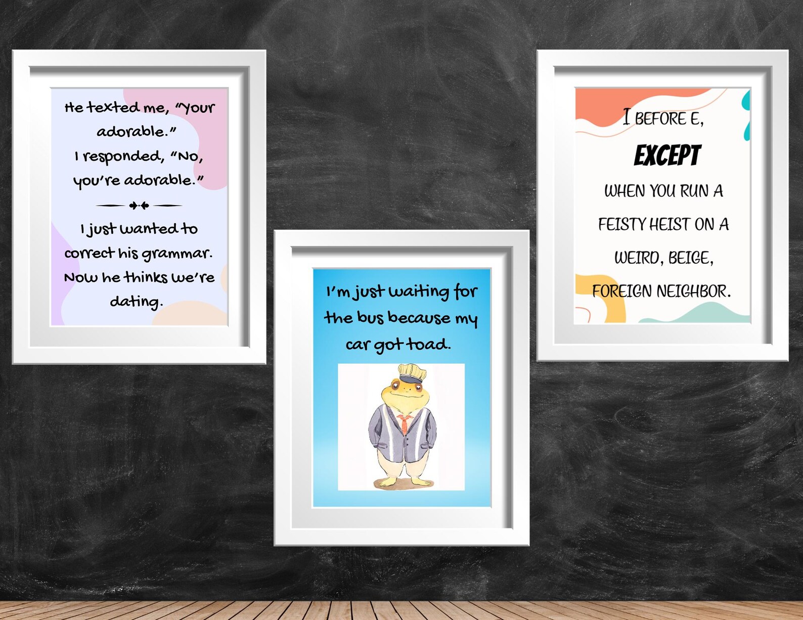 English ELA Funny Posters Teacher Memes Bundle of 12 Printable Digital ...