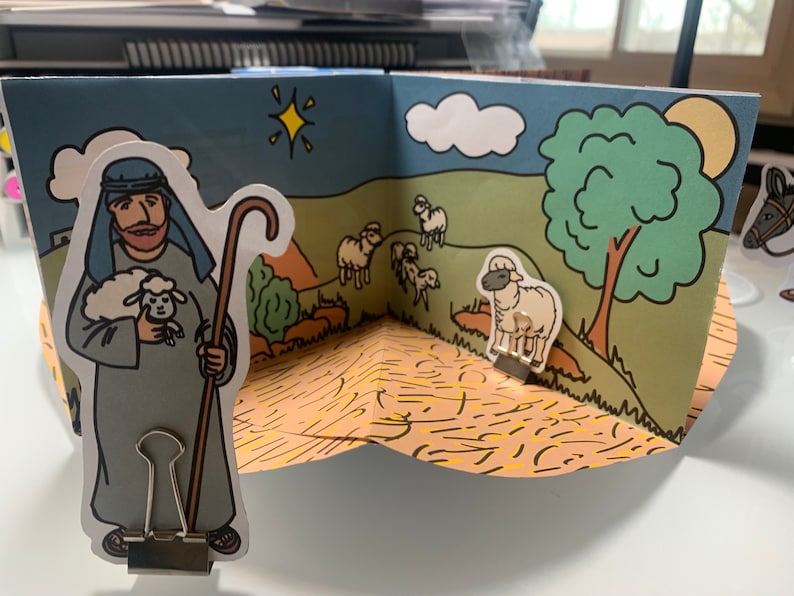 Classroom Use - Nativity - Diorama - Activity Book - Christmas - Mary ...