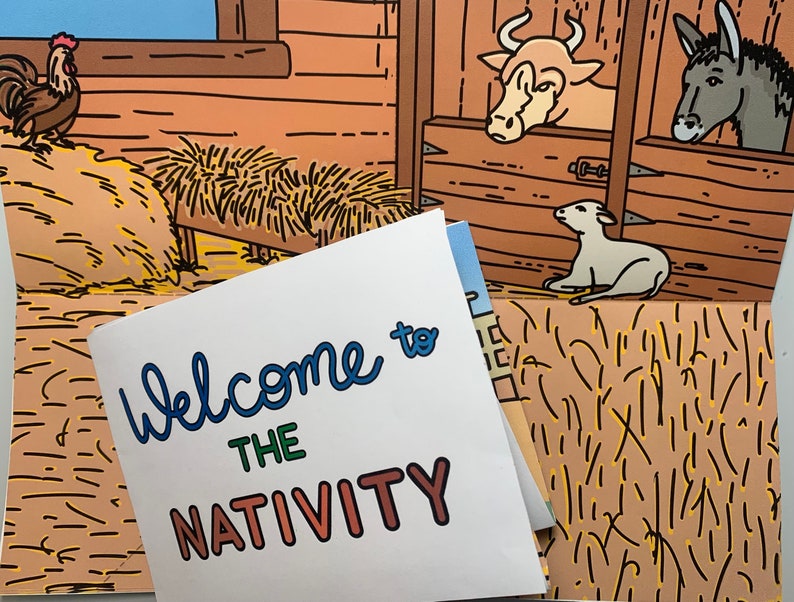 Nativity Story Diorama – Printable Christmas Activity, Sunday School ...
