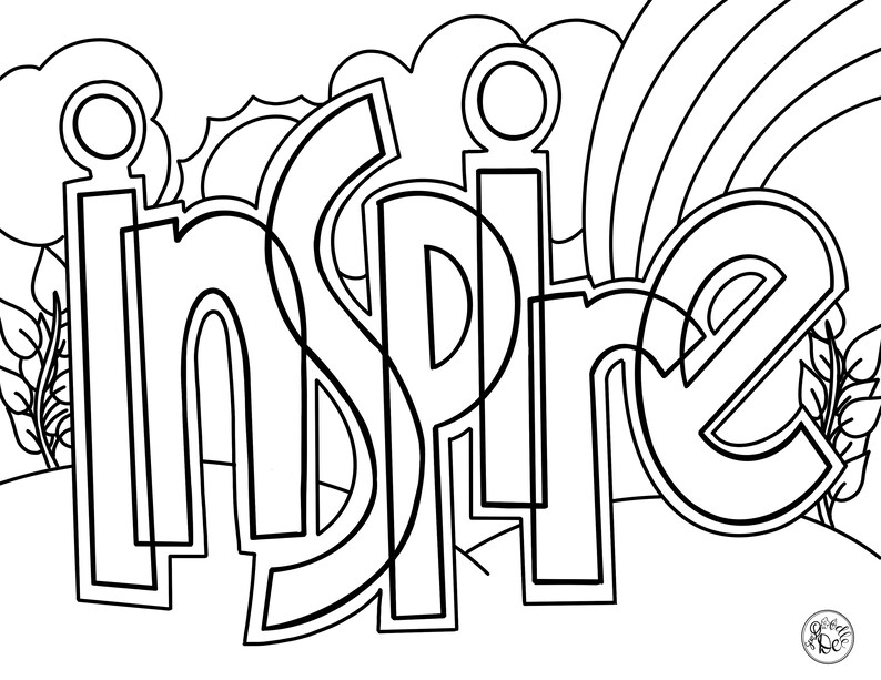 Custom Coloring Page Personalized Coloring Event Theme - Etsy Hong Kong