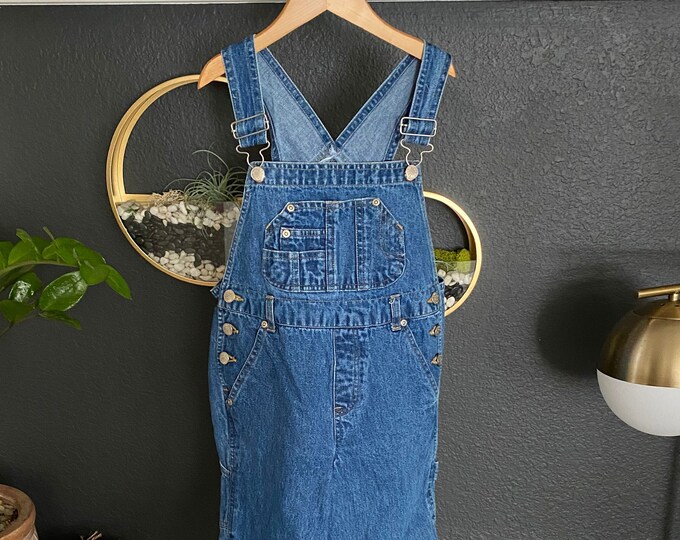 Vintage Toddler Denim Overalls, Canyon River Blues Size 3T, USA Fabric ...