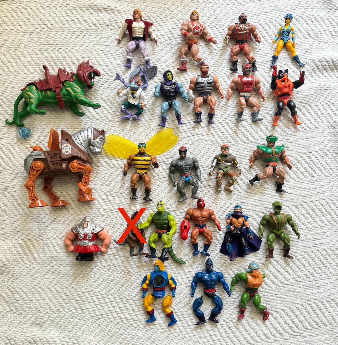1980s He Man Masters of the Universe Figures Set of 23, Including ...