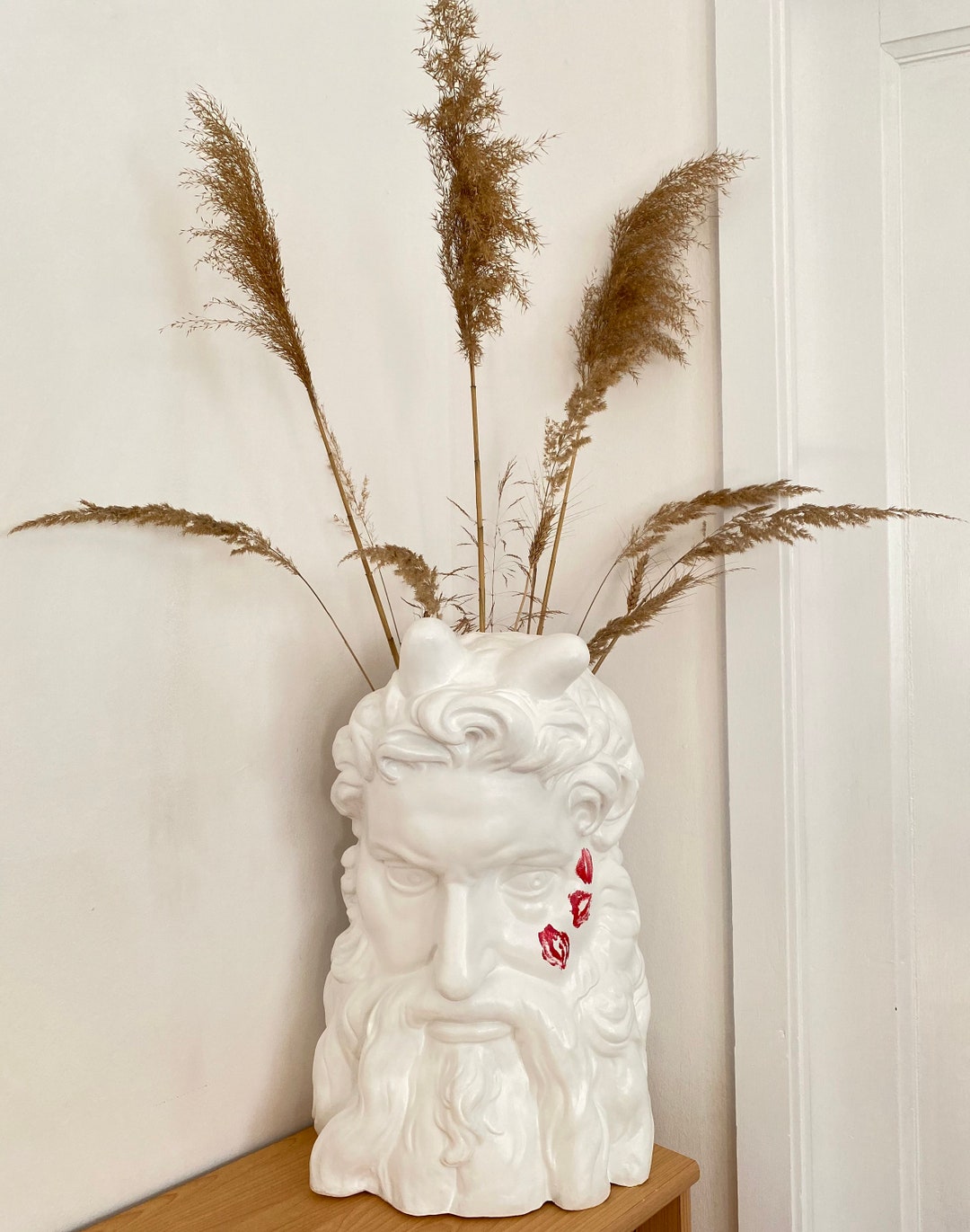 Moses Head, Michelangelo, Pop Art Sculpture, Modern Sculpture ...