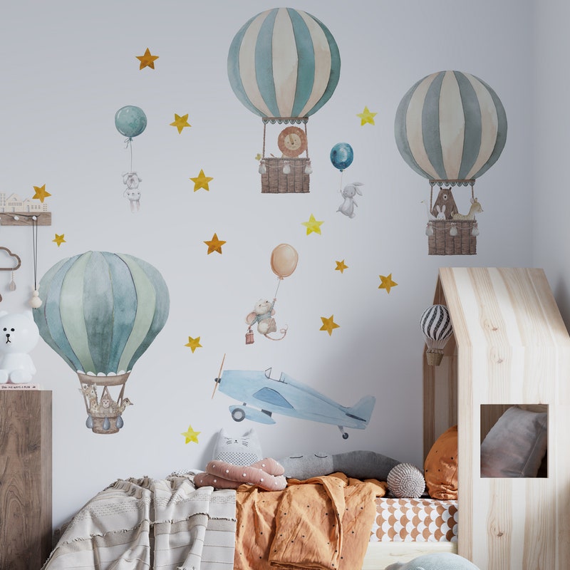 Kids Village Wall Sticker - Etsy