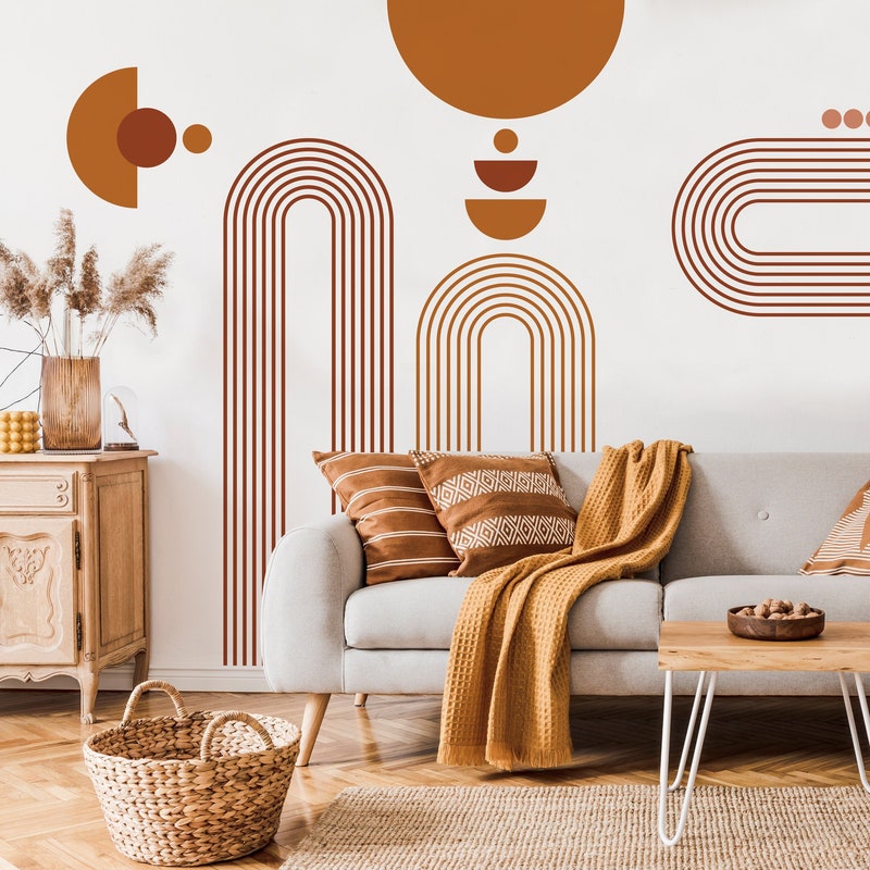 Line Wall Stickers - Etsy