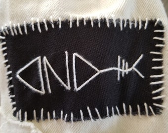 Days N Daze Fish Patch - Etsy