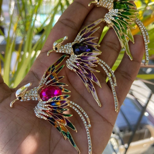 Phoenix Lapel Pin - Etsy