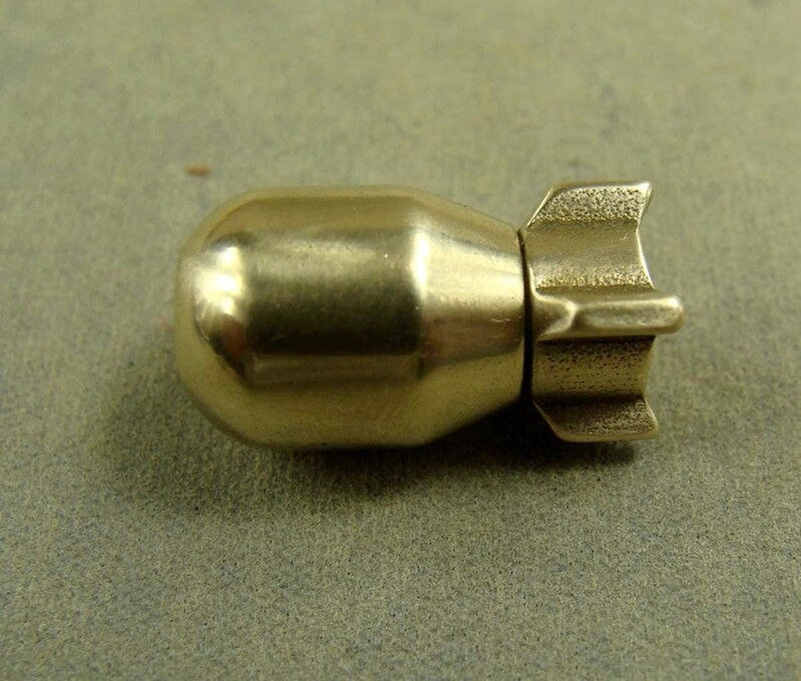 1pcs Brass Bomb Shaped Parachute Cord Beads Knife Tool - Etsy