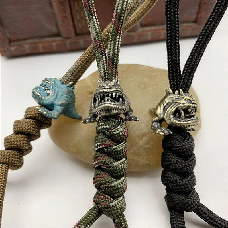 Cuspid Teeth Beast Freak Keychain Pendants Brass Knife Beads - Etsy