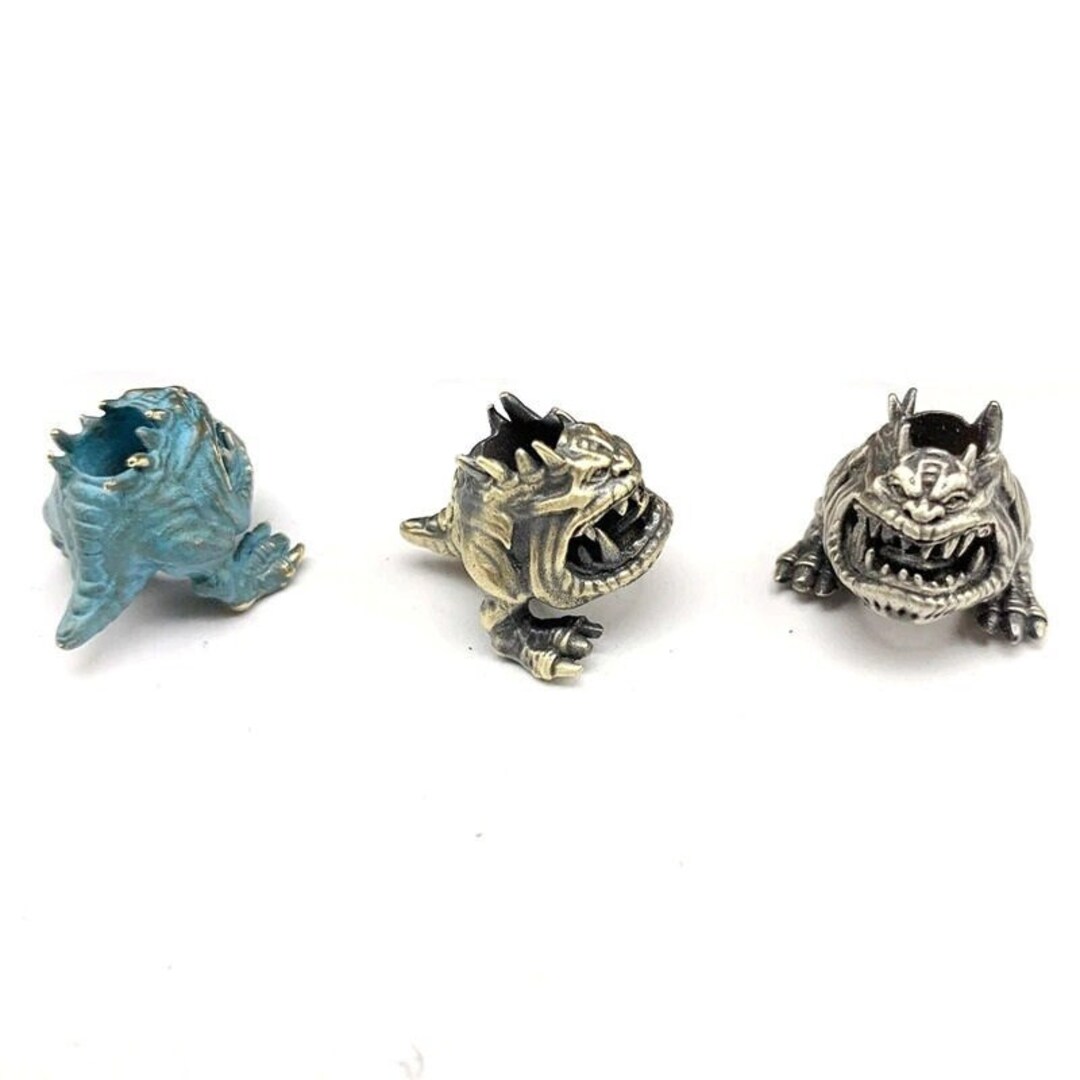 Cuspid Teeth Beast Freak Keychain Pendants Brass Knife Beads - Etsy