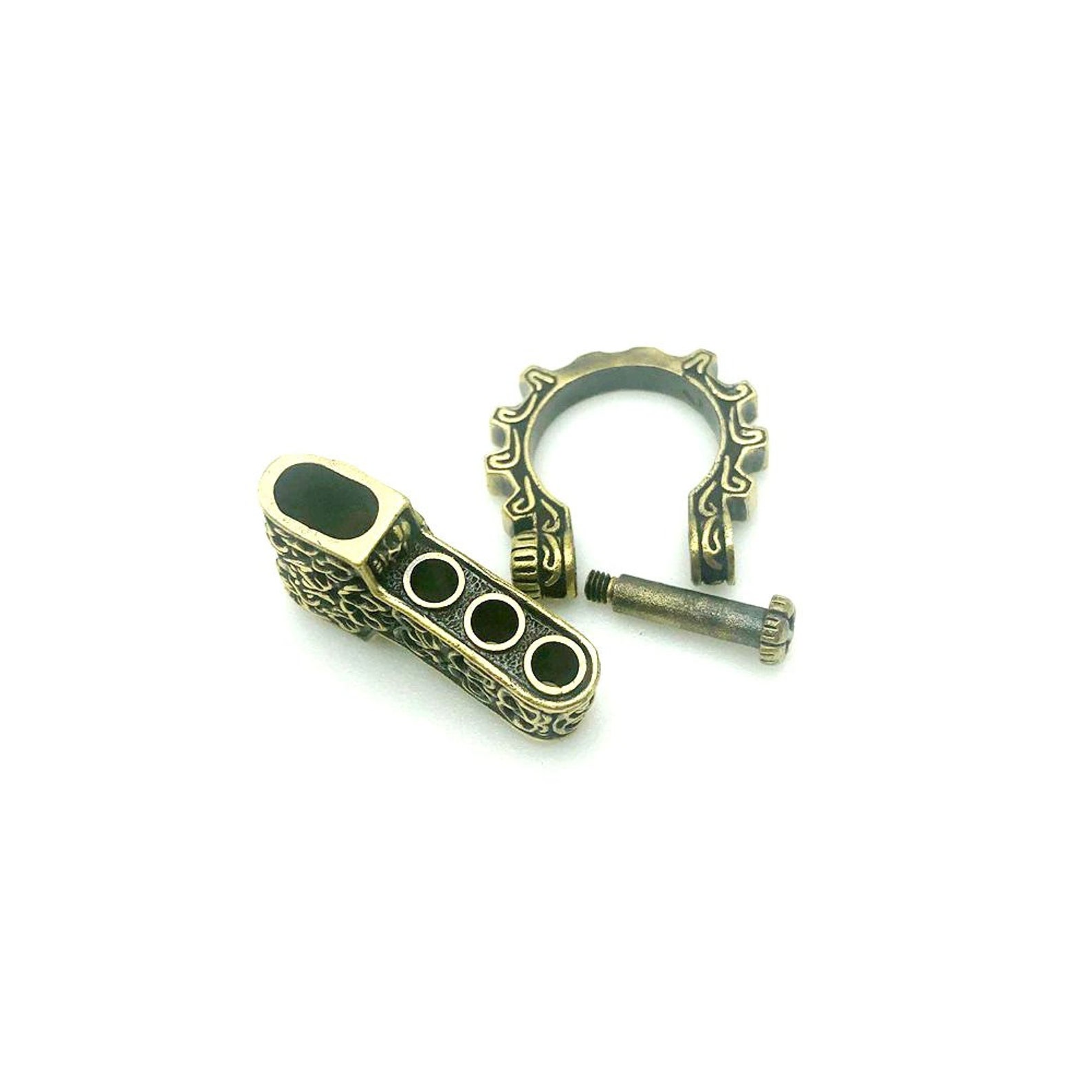 Paracord Shackle Brass Adjustable Connect Clasp Paracord - Etsy