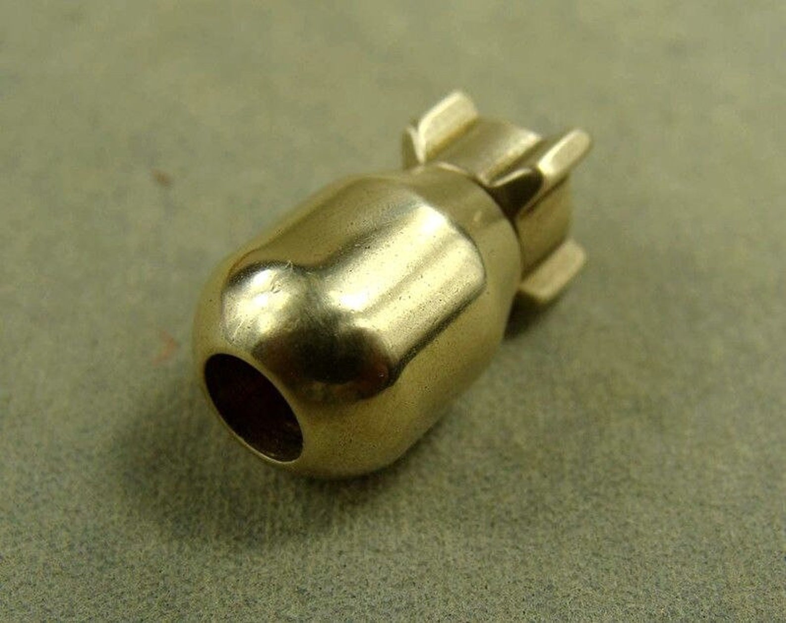 1pcs Brass Bomb Shaped Parachute Cord Beads Knife Tool - Etsy