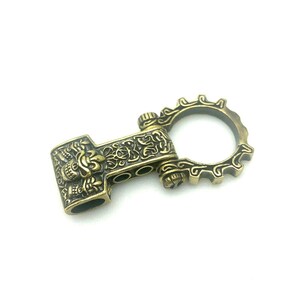 Paracord Shackle Brass Adjustable Connect Clasp Paracord Buckle ...