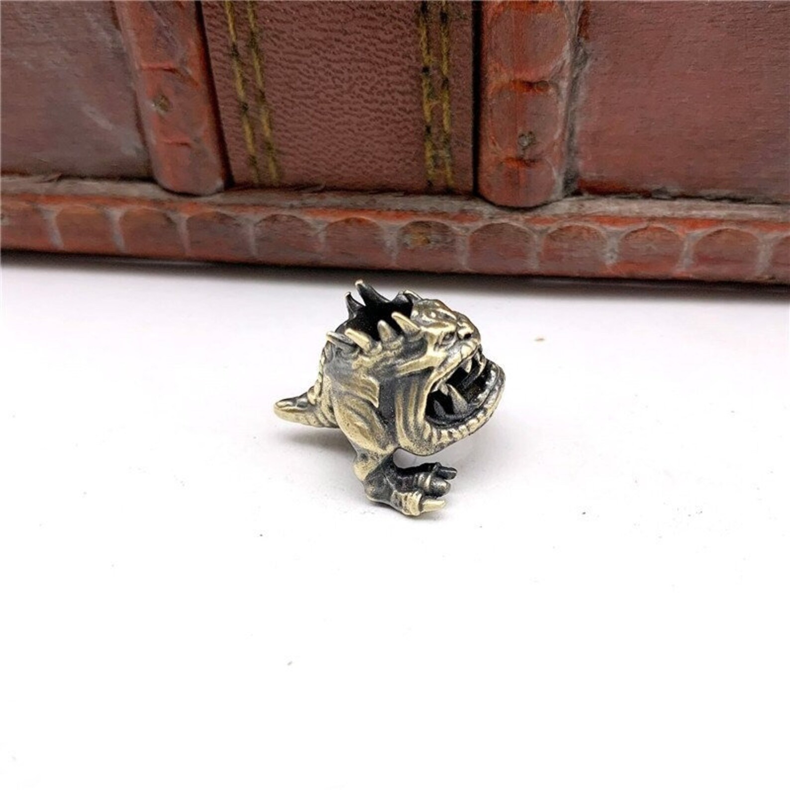 Cuspid Teeth Beast Freak Keychain Pendants Brass Knife Beads - Etsy
