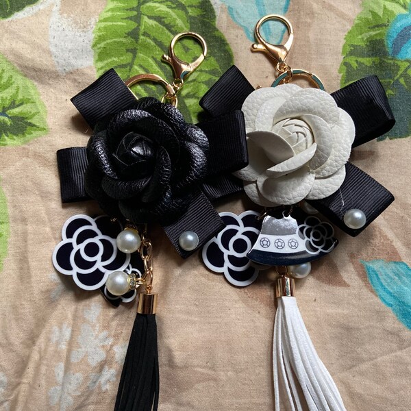 Chanel Keychain - Etsy