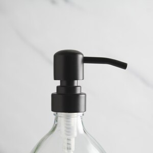 Shampoo & Conditioner Clear Plastic Bottle Set of Two - Refillable ...