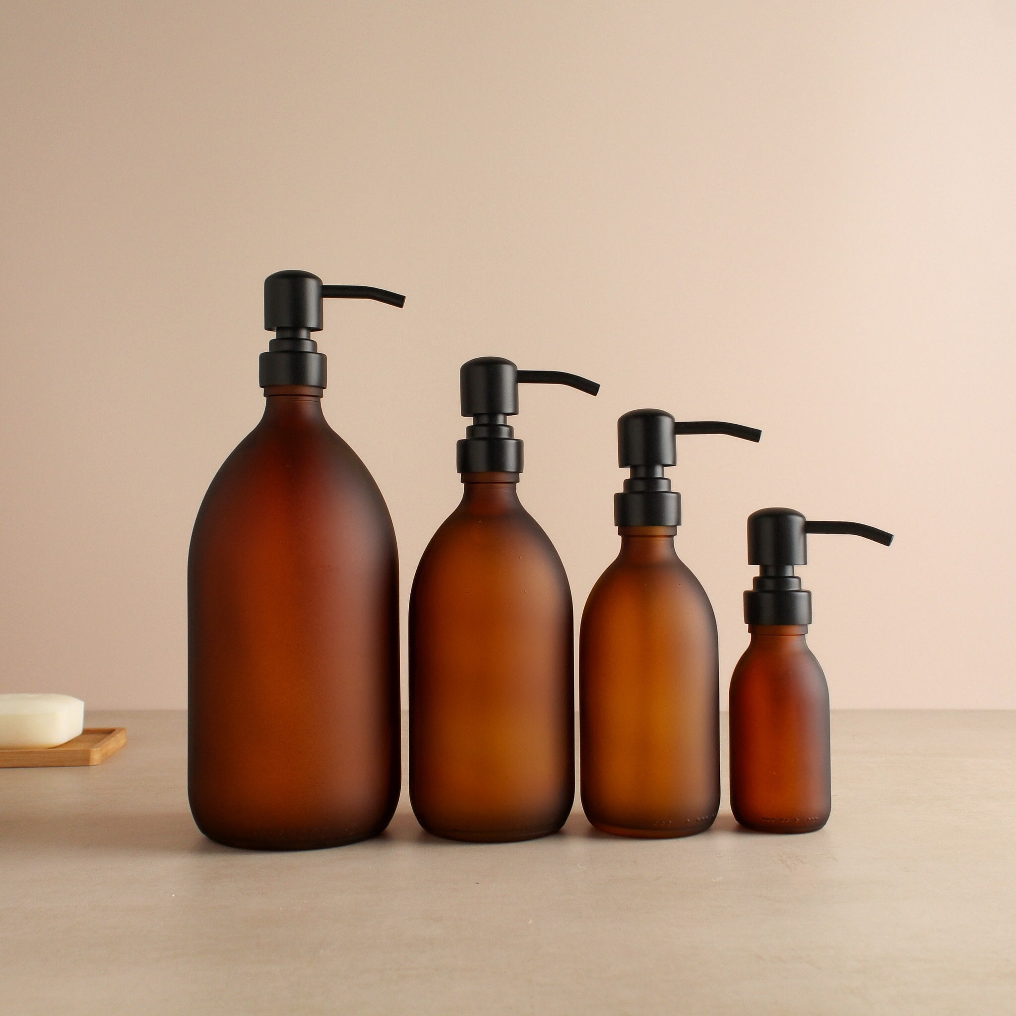 Glass Bottles Soap Dispenser