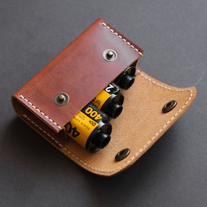 Leather Analog Film Holder, 35 Mm Film Cover, Kodak, Fujifilm - Etsy