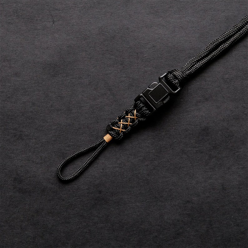 Paracord Camera Wrist Strap Cord Black / Brown Quick - Etsy