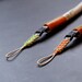 Gray Paracord Camera Strap Snake Knot Mix Color Leather - Etsy