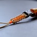 Gray Paracord Camera Strap Snake Knot Mix Color Leather - Etsy