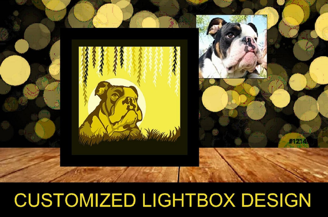 Custom Lightbox Design, 3D Papercut Lightbox Template Svg Digital ...