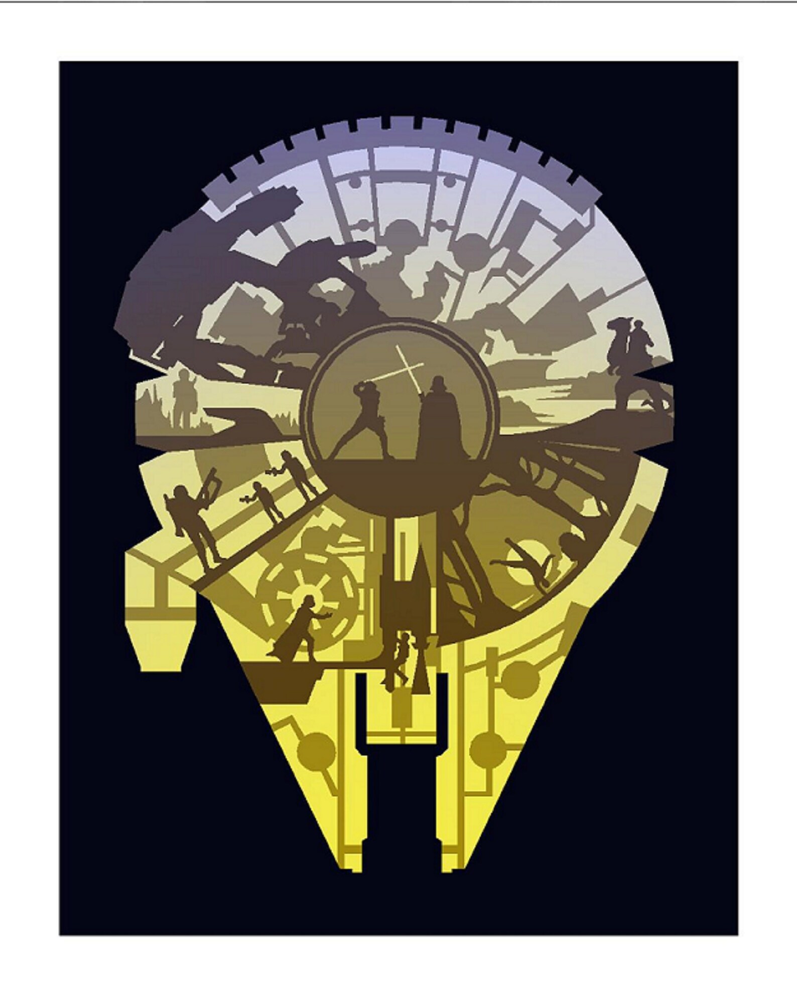 Star Wars Svg Papercut Lightbox Template Svg Digital, Lightbox Template ...