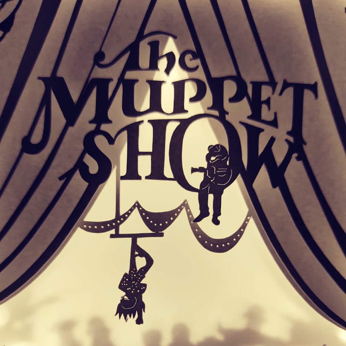 Muppets 3D Papercut Lightbox Template Svg Digital, Light Box Template ...