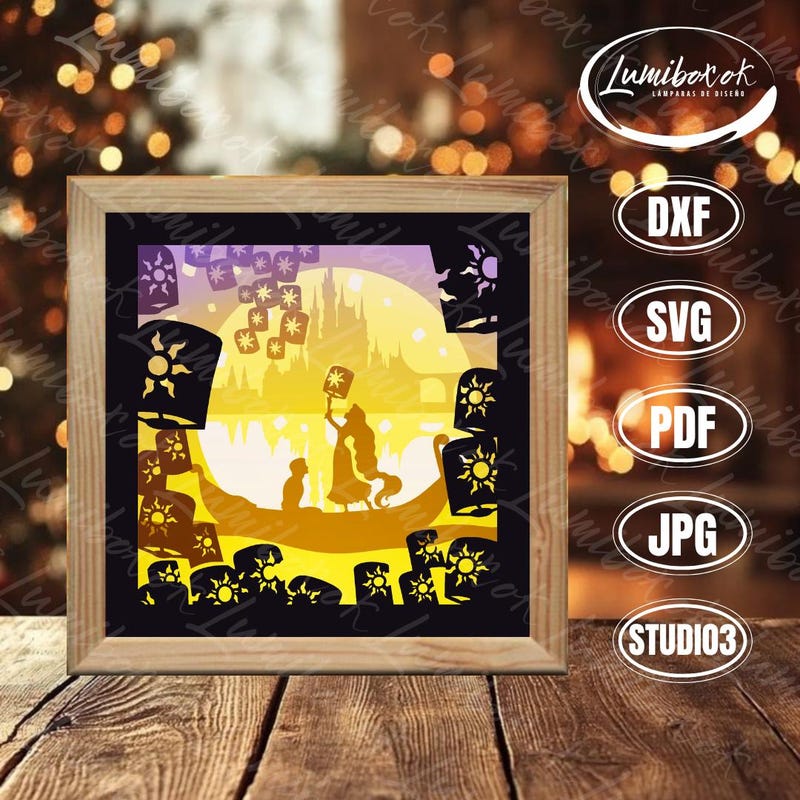 Rapunzel Couple Art - Etsy