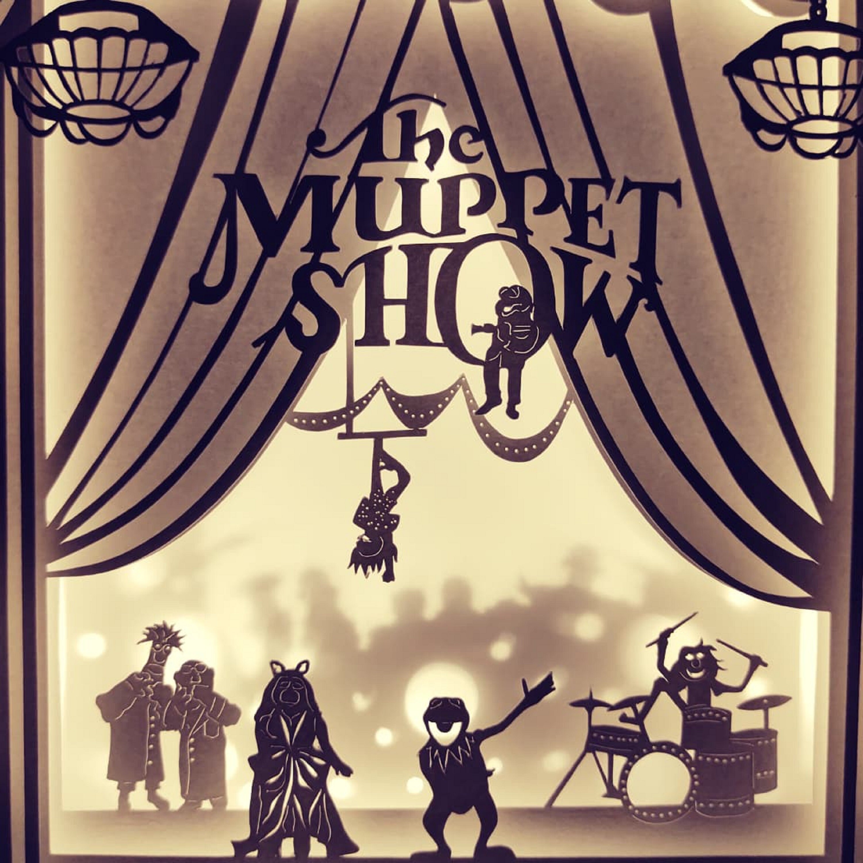 Muppets 3D Papercut Lightbox Template Svg Digital, Light Box Template ...